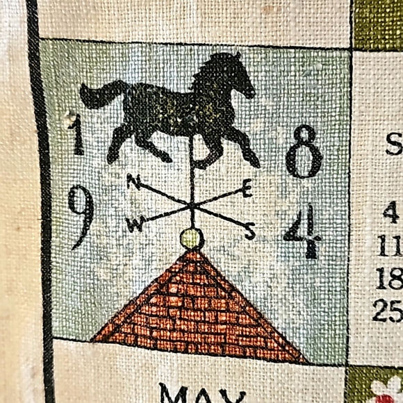 Kay Dee | Kitchen | 984 Farm Linen Calendar | Poshmark